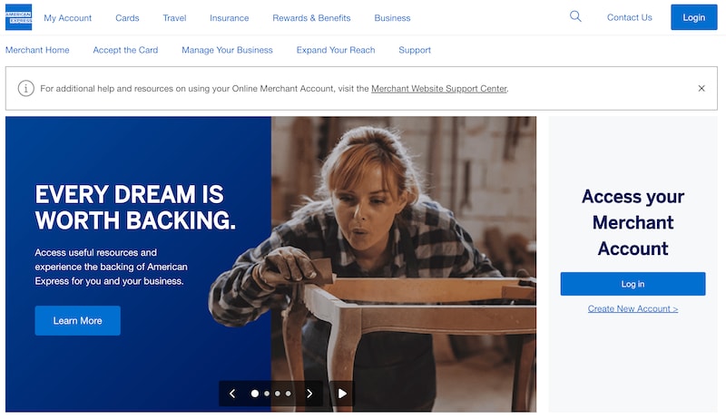 Start Managing Your Merchant Account Online | American Express