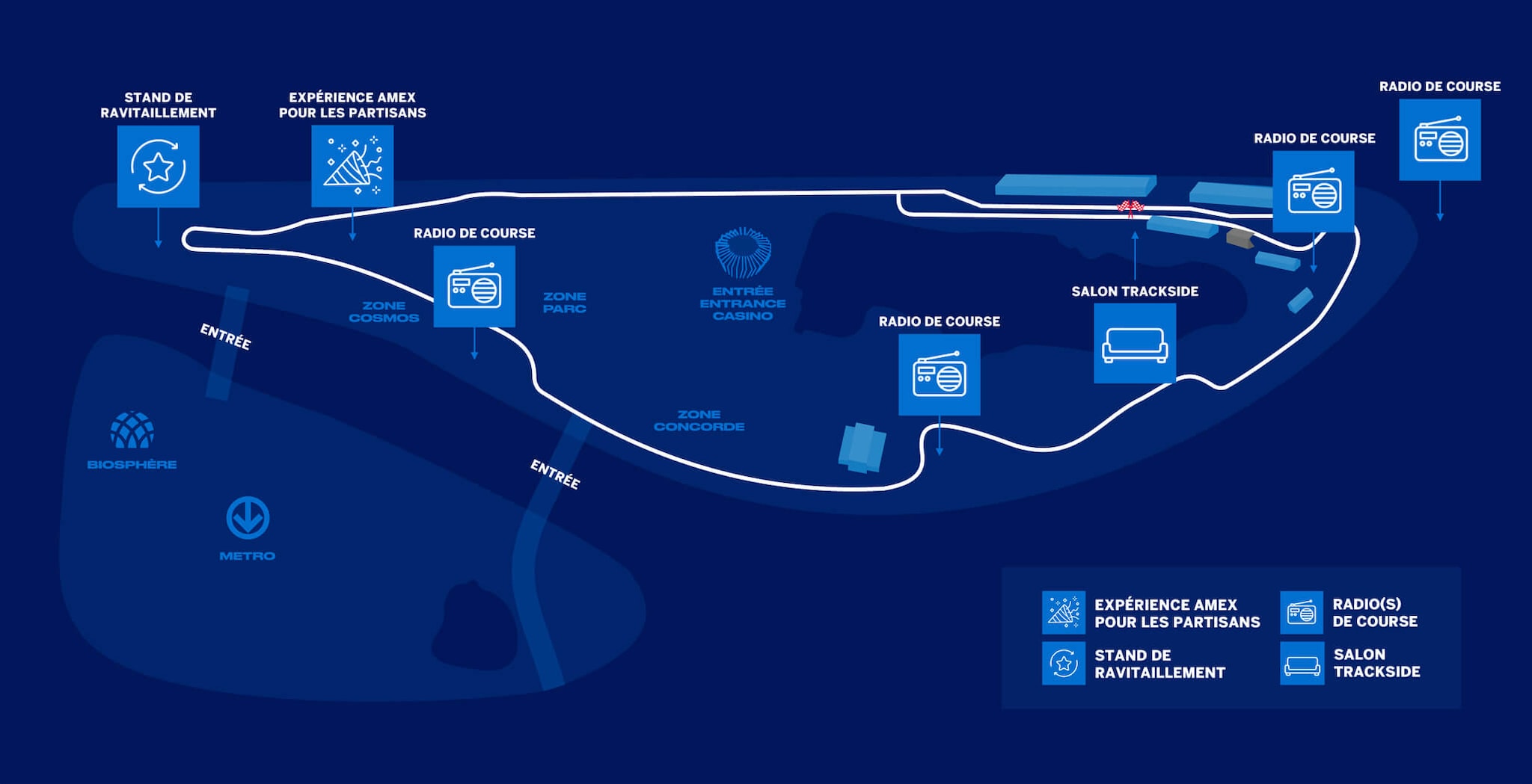 Avantages et expériences American Express au #F1GPCanada