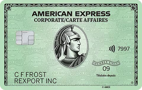 American Express Corporate Card Amex CA