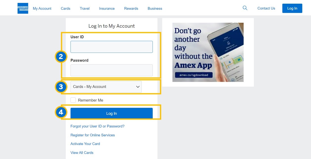 MYCA Guide | American Express SG