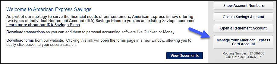 Single Sign On | American Express® Personal Savings