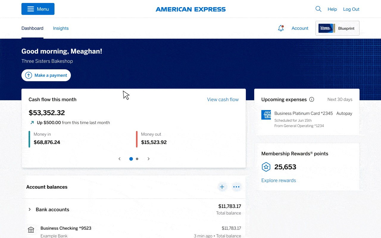 How to complete your daily Card tasks from American Express Business ...
