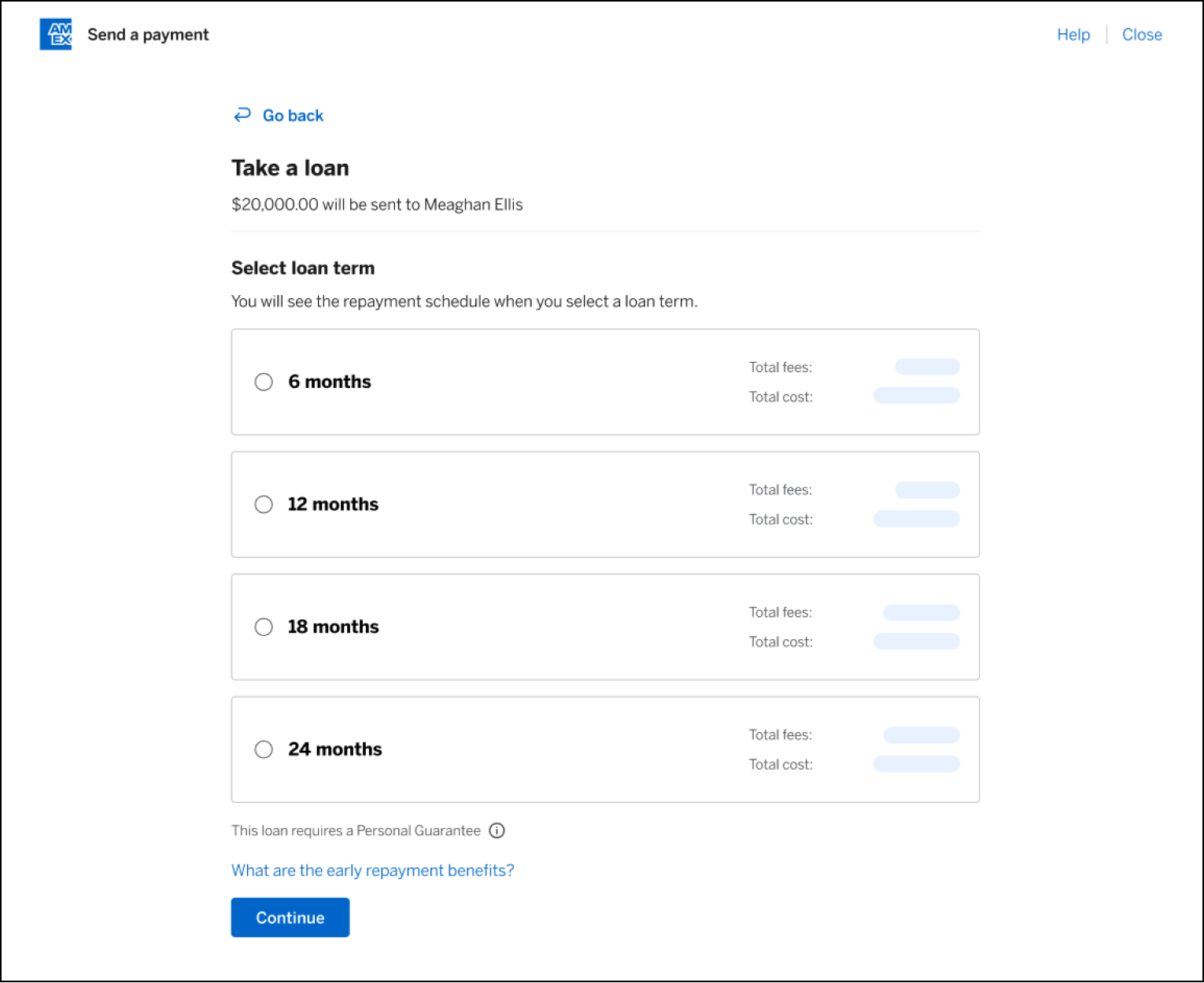 How to pay a payee with your American Express® Business Line of Credit