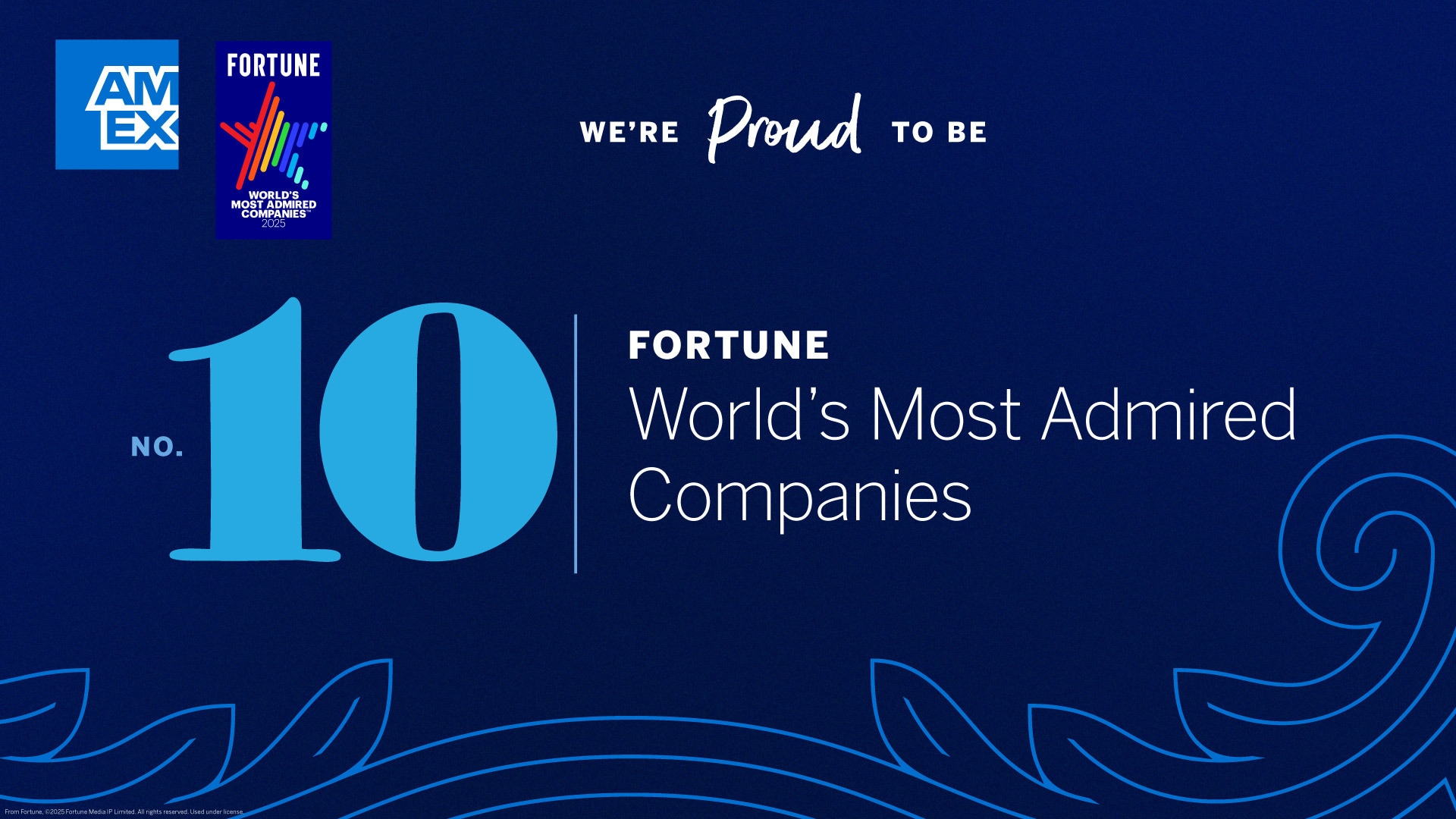 American Express Ranks No. 10 on Fortune’s 2025 World’s Most Admired ...