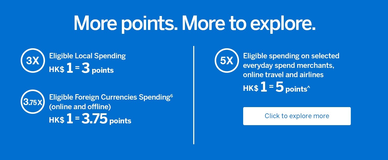 American Express Explorer® Credit Card Welcome Offer | AMEX Hong Kong