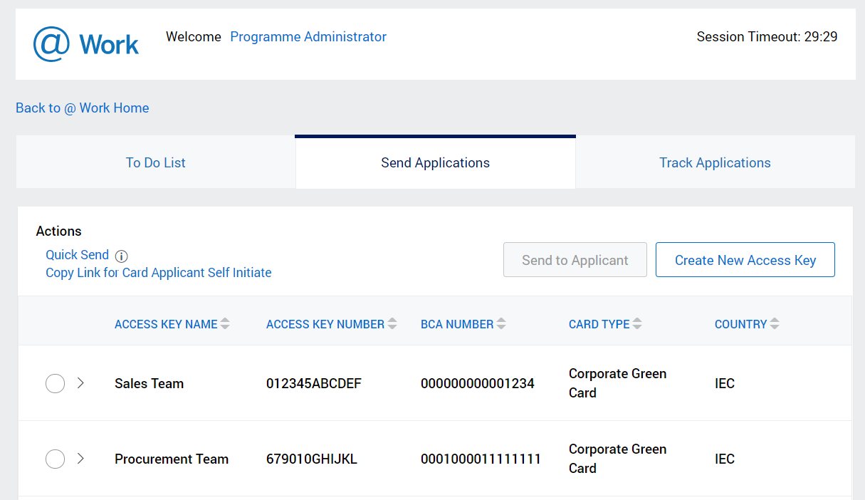 @ Work Resource Centre | Global Apply for Card Quickstart Guide ...