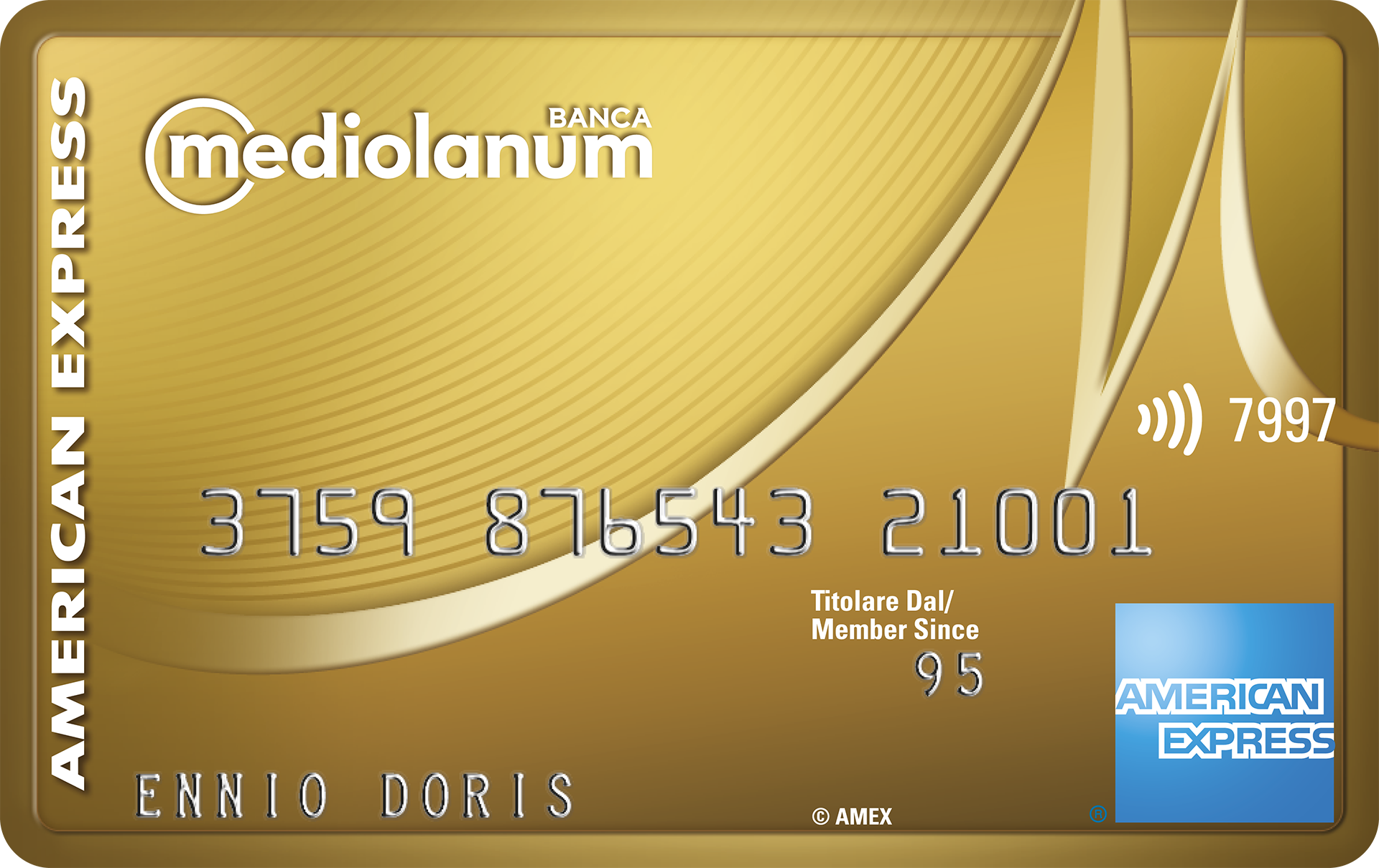 Carta Oro Mediolanum | Vantaggi e Offerte | AMEX IT