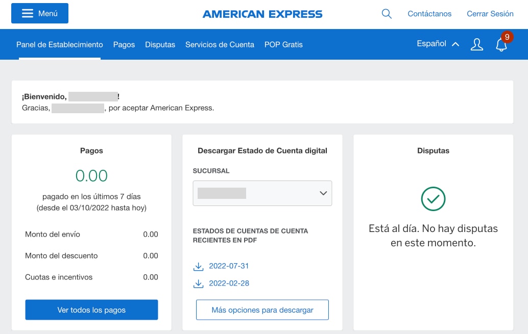Acceso a disputas | American Express