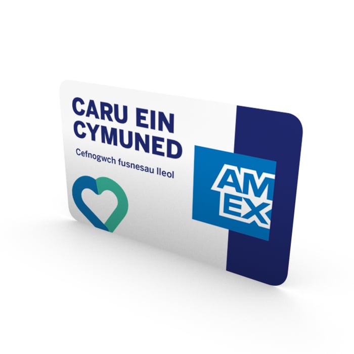 "Caru Ein Cymuned" - "Love Local" Decal