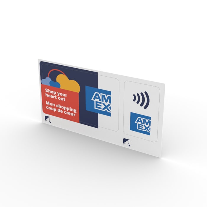 Lot D'Autocollants Shopping (autocollant Shopping + sans contact)