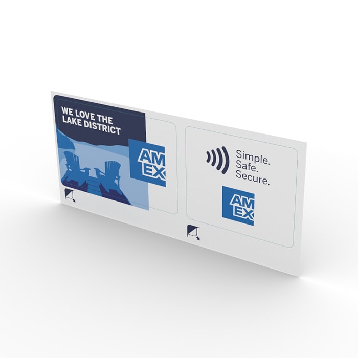 The Lake District Decal Pack (County Decal + Contactless)