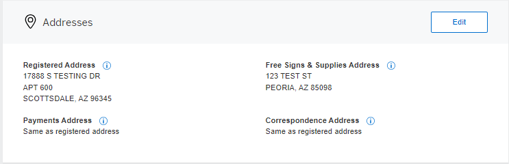 Edit Contact Information | American Express Merchant