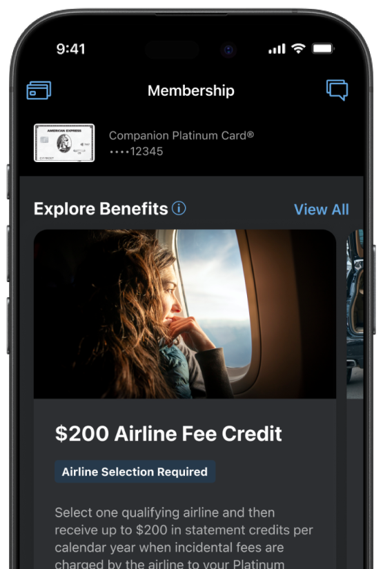 American Express® Companion Platinum Additional Card Member