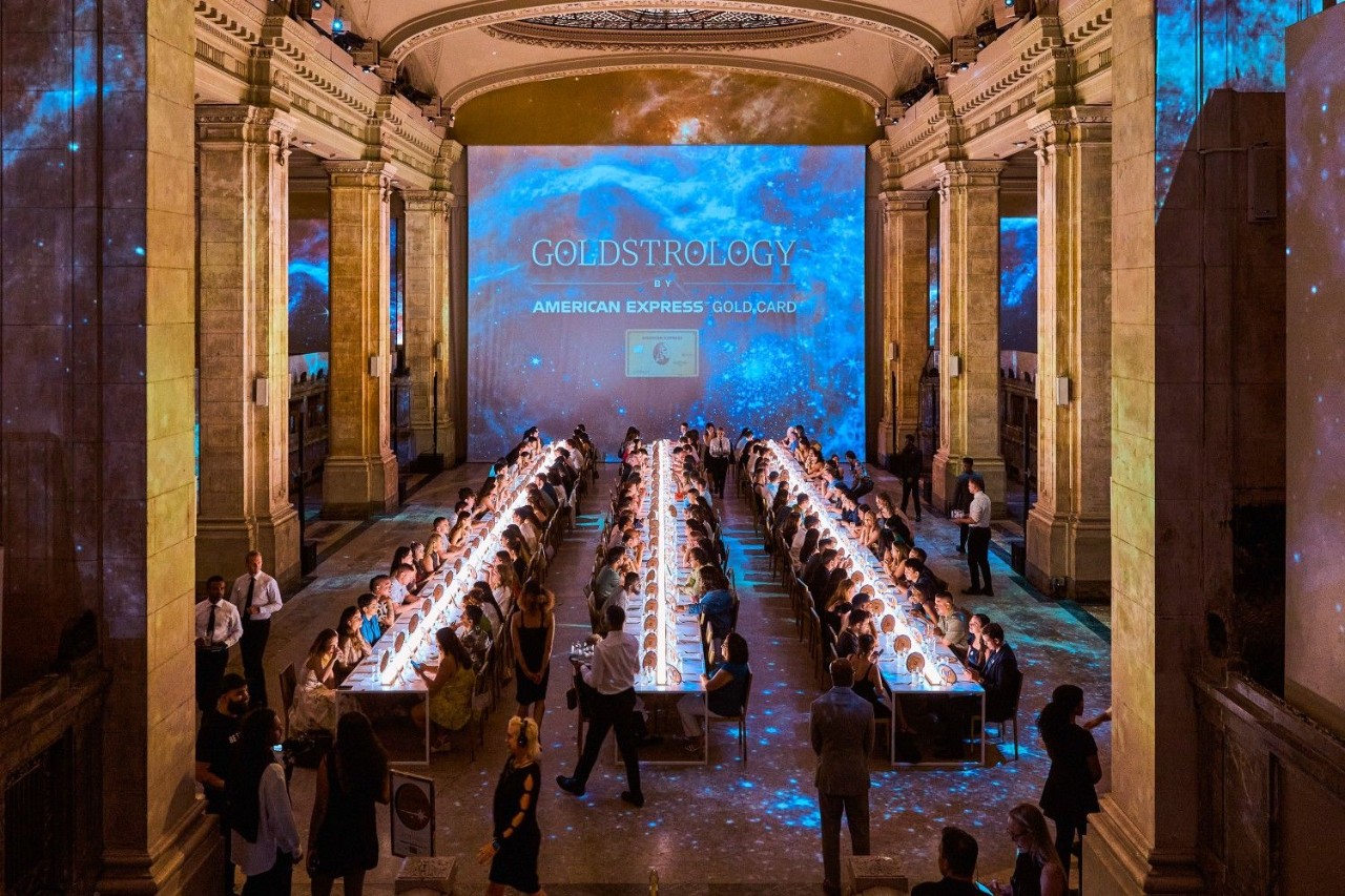 The Goldstrology dinner by American Express®’ Gold Card: A menu for ...